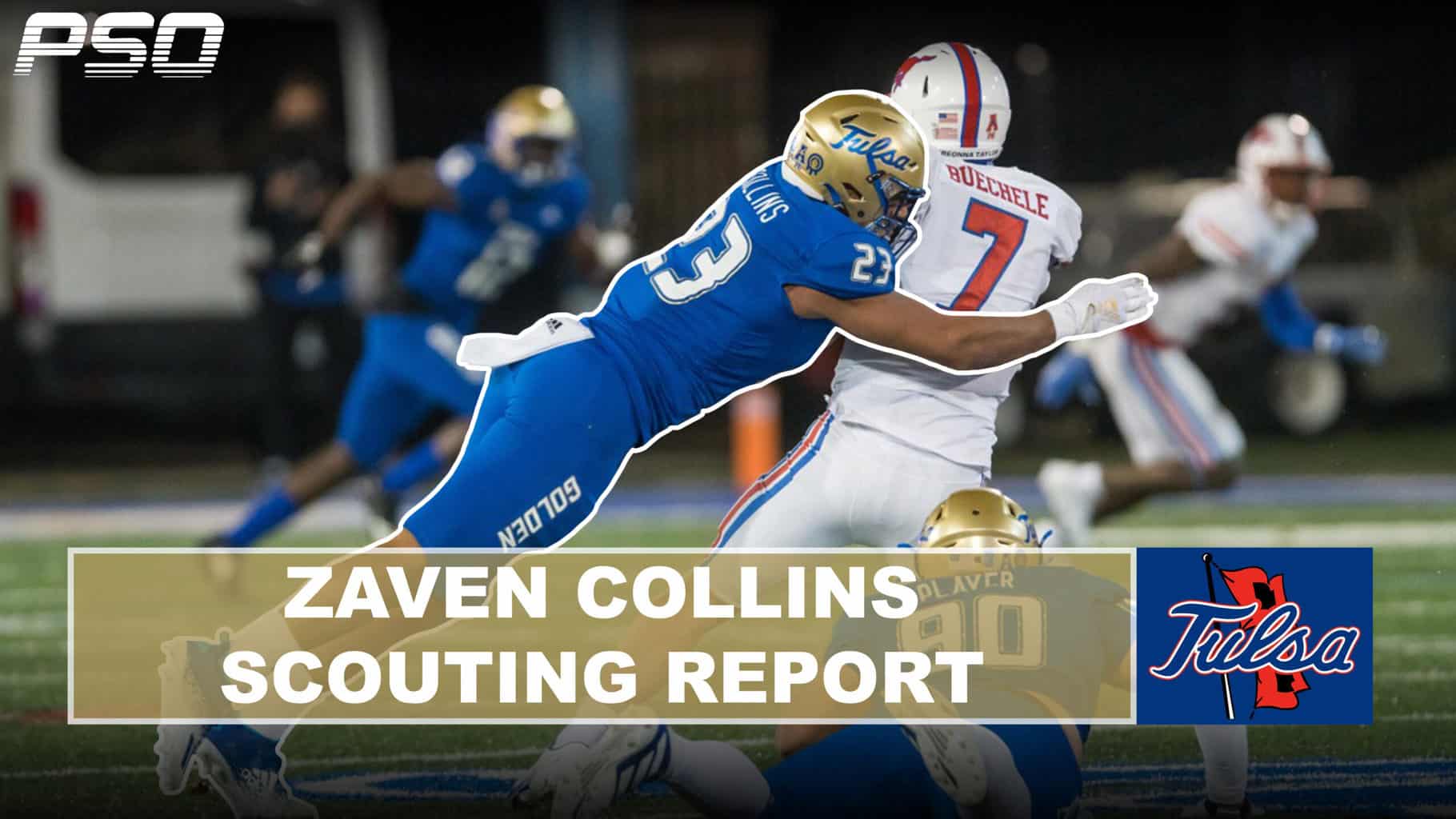 NFL Scouting Report: LB Zaven Collins (Tulsa) - Pro Sports Outlook